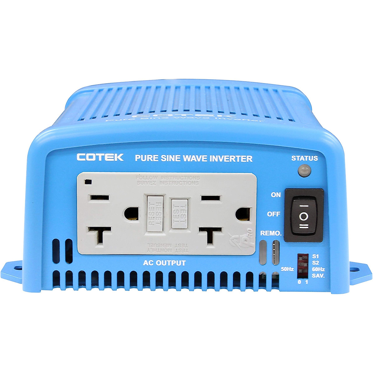 Cotek SE400 Pure Sine Wave Inverter 120VAC 24VDC 400W (SE400-124)