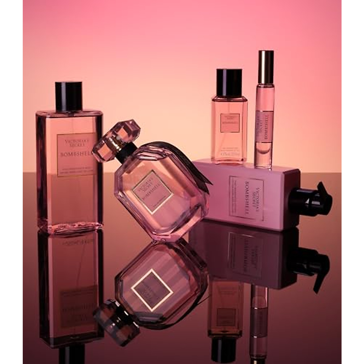 Victoria's Secret Bombshell Mini Fragrance Duo Gift Set: Mini Eau de Parfum & Travel Lotion