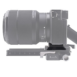 FocusFoto Upper Quick Release Baseplate QR Plate for DJI Ronin RS2 RSC2 RS3 Pro Gimbal Stabilizer Arca-Swiss Standard Camera Tripod Ballhead (Standard Version)