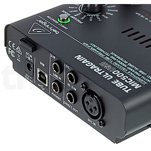 Behringer MIC500USB Audiophile Vacuum Tube Preamplifier