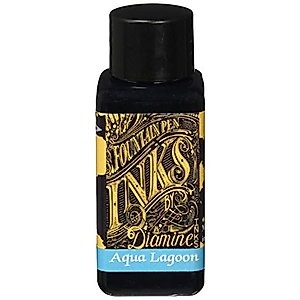 Diamine Bottle Ink, Aqua Lagoon 294, 1.0 fl oz (30 ml)