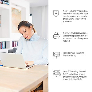 D-Link VPN Router, 8 Port Gigabit with Dynamic Web Content Filtering (DSR-250)
