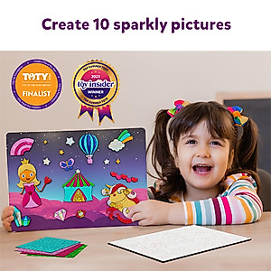 Skillmatics Foil Fun - Unicorns & Princesses, Easter Basket Stuffers, No Mess Art for Kids, Craft Kits & Supplies, DIY Creative Activity, Travel Toys, Gifts for Ages 4, 5, 6, 7, 8, 9