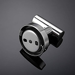 Kenivix 2 Pcs Bathroom Towel Hook Coat/Robe Clothes Hooks Kitchen Wall Hanging Hooks Wall Mount SUS 304 Stainless Steel Polished Steel