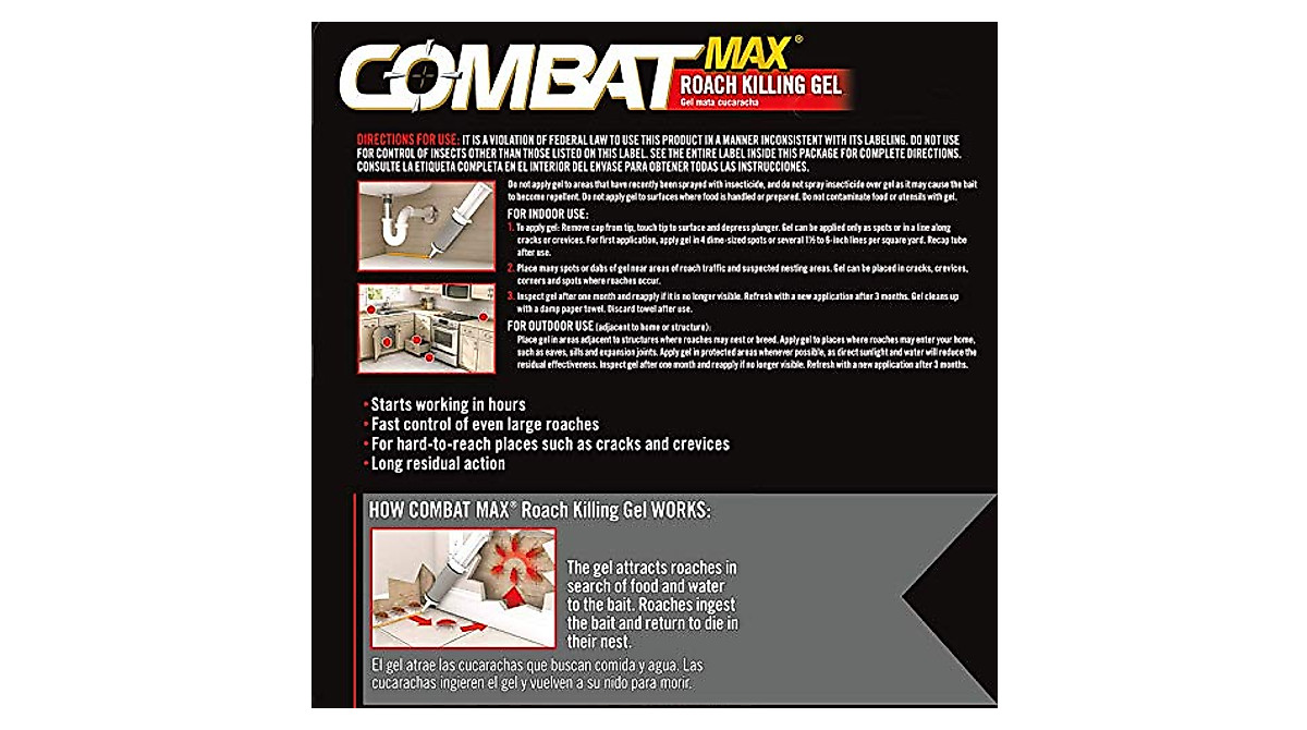 Combat Source Kill Max Roach Control Gel Dia 51960 — 🛍️ The Retail Market