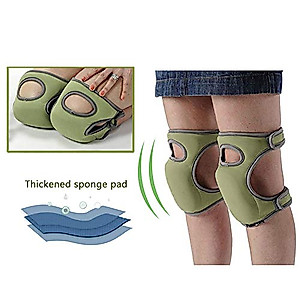 SANGDA Gardening Knee Pads Kneeling Cushion,Gardening Cleaning Protective Knee Cushion Soft Ultra Comfort Neoprene Kneeling Protectors for Home Gardener Cleaning Work Scrubbing Floors Pruning