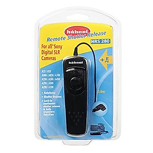 Hahnel HL-HRS80 Wired Camera Remote, Black