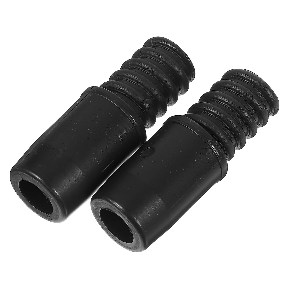 WOFASHPURET 2pcs Push Broom Handle Adapter Threaded Tip Repair Replacement Extension Pole Adapter Extension Pole Tips Broom Handle Tips Telescoping Pole Broom Stick Pole Tip Mop Plastic Metal