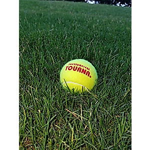Tourna Pressureless Tennis Ball 60 Count (Pack of 1),Yellow