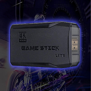 4K Digital Plug n Play Game Stick Game Console Wireless Controller Gamepad Built-in 20000+ Games 64G Retro Handheld Game Player HD TV Game Stick