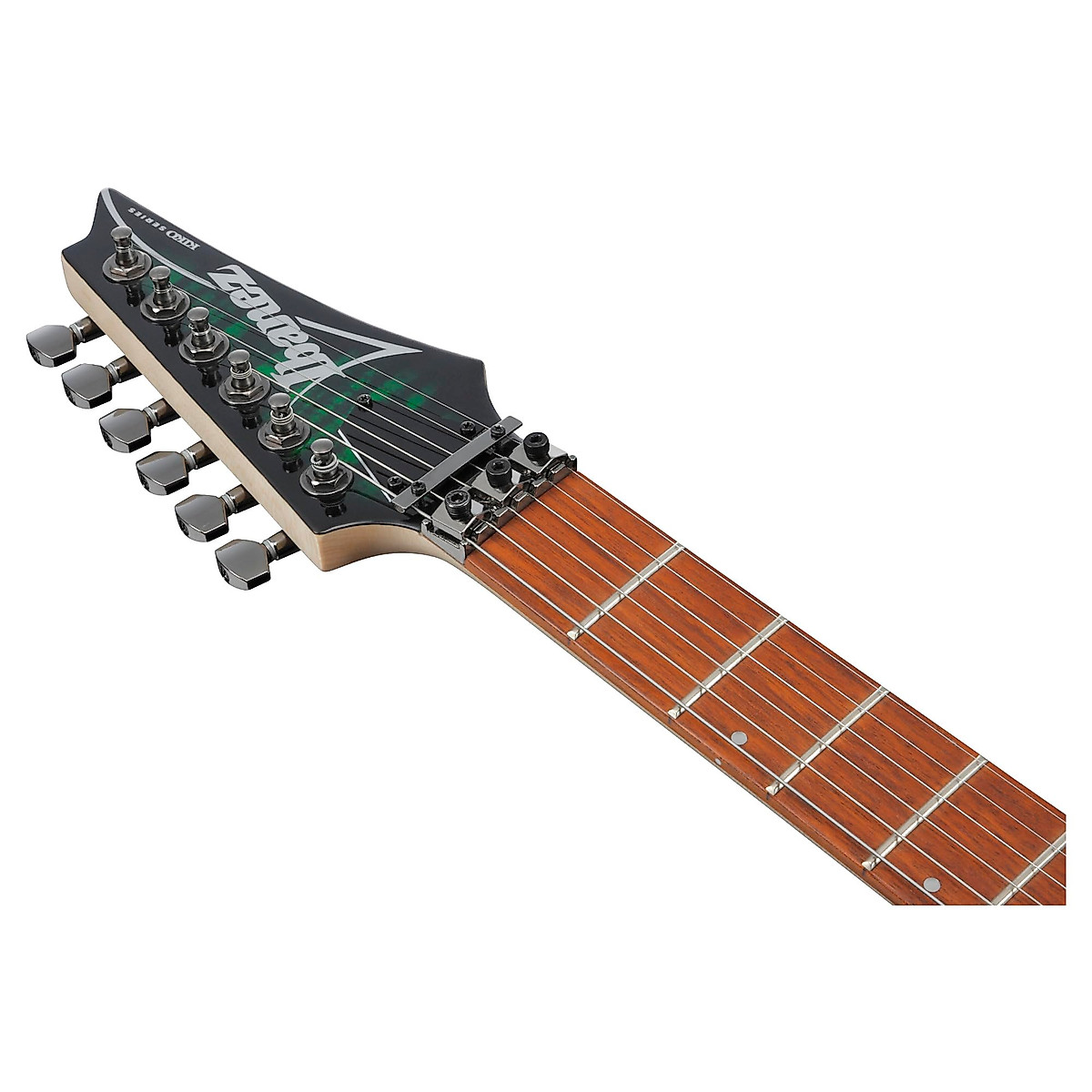 Ibanez Kiko Loureiro Signature KIKOSP3 Electric Guitar - Trans Emerald Burst