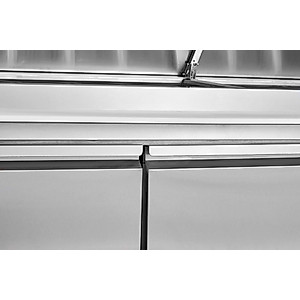 Kratos Refrigeration 69K-763 Commercial 71" W Pizza Prep Table, 9 Pan Capacity