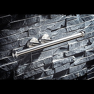 OMOONS Stainless Steel Towel Bar,Creative Multifunctional Single Rod Towel Rail