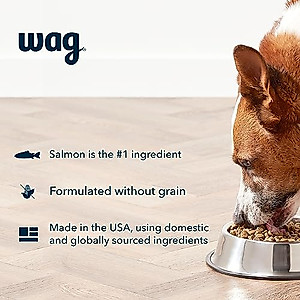 Amazon Brand - Wag Dry Dog Food Salmon & Sweet Potato, Grain Free 24 lb Bag