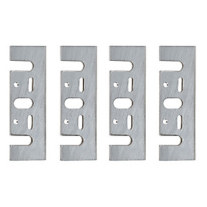 3-1/4-Inch Planer Blades 82mm Replacement for Makita 1900B KP0800，DeWalt DW6655 D26676 DW680 and Most Hand-Held Planer (Set of 4)