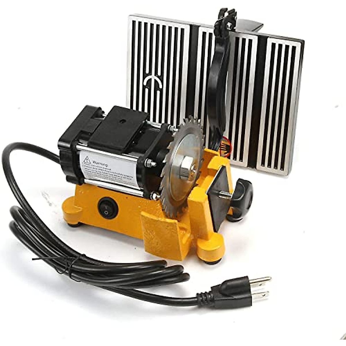 4" 60W MINI ELECTRIC TABLE SAW BENCH TOP GREAT ELECTRIC HOBBY CRAFT TABLE SAW DIY Power Tool Work Bench Stand Circular 2 PIECES Blades