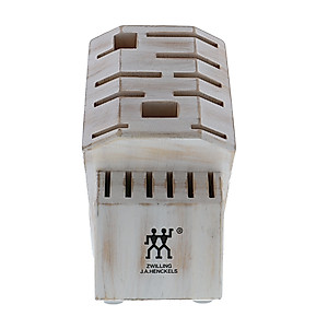 ZWILLING Pro 16-slot Knife Block - Rustic White