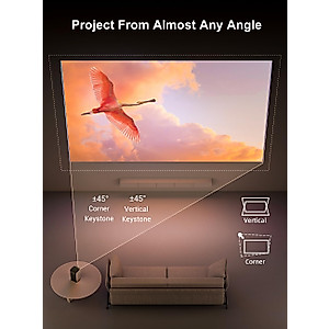 Ivoltronics BYINTEK P70 3D 4K Mini Cinema Smart Android WiFi Portable 1080P Home Theater Video LED DLP Projector with Battery
