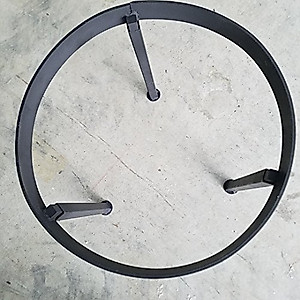 Brooks AG Parts 24" Cooking Discada with Open Fire Cooking Stand with removable legs