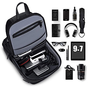 ZUK Sling Backpack for Men Waterproof Shoulder Crossbody Bag Chest Bag with USB Charging Port Small Sling Bag Fits 9.7 Inch Ipad