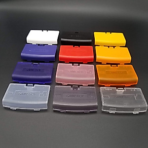 Replacement Back Battery Cover Door Lid for Game boy Advance GBA Console (1-White)