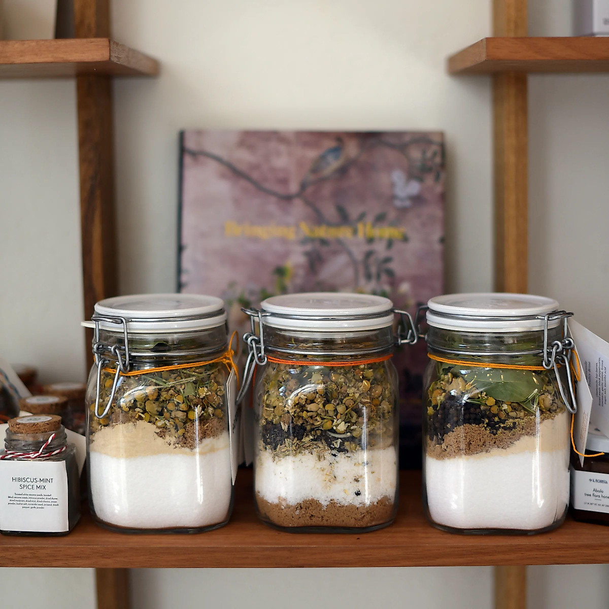 Bormioli Rocco Fido Glass Jar with Airtight Gasket Clamp Lid for Canning and Preserving, or Storing Pasta and Dry Foods, White Top, 33.75 oz., Set of 12