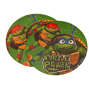 Danilo Teenage Mutant Ninja Turtles Gift Wrap, 2 Sheets 2 Tags, Gift Wrap for Presents, Officially Licensed Wrapping Paper