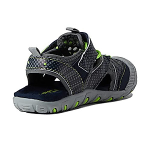 Western Chief Boy's Beachcomber Sandal (Toddler/Little Kid) Navy 10 Toddler M
