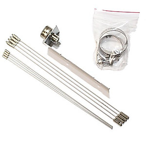 Nagoya GPK-01 Ground Plane Kit for NMO Mounts - 21" Radials, SO-239 Connector, for Base/Field Use - Durable & Easy Installation on 2" Pole/Mast