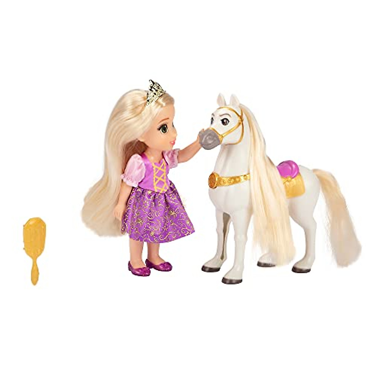 Disney Princess Rapunzel Doll & Maximus Petite Gift Set