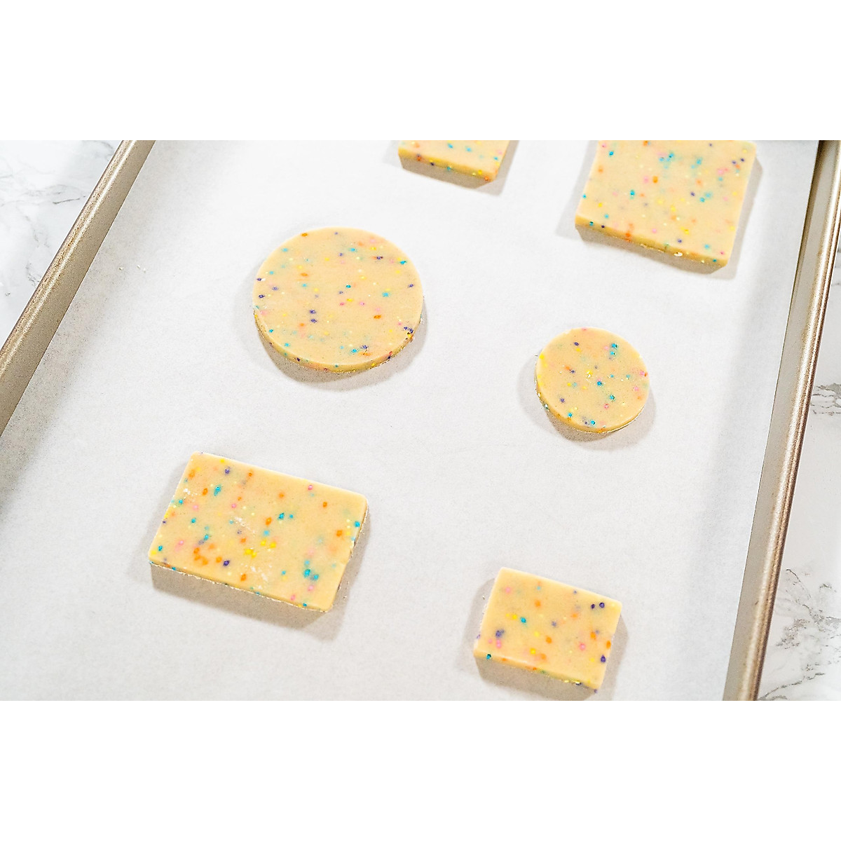 Bakerpan Stainless Steel Round Cookie Cutter Set, Circle Cookie Cutters, Biscuit Cutters (2 Inch & 3 Inch)