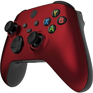 Xbox Wireless Custom Gaming Controller -Soft Shell Series X/S - for Microsoft Xbox (Red Series)