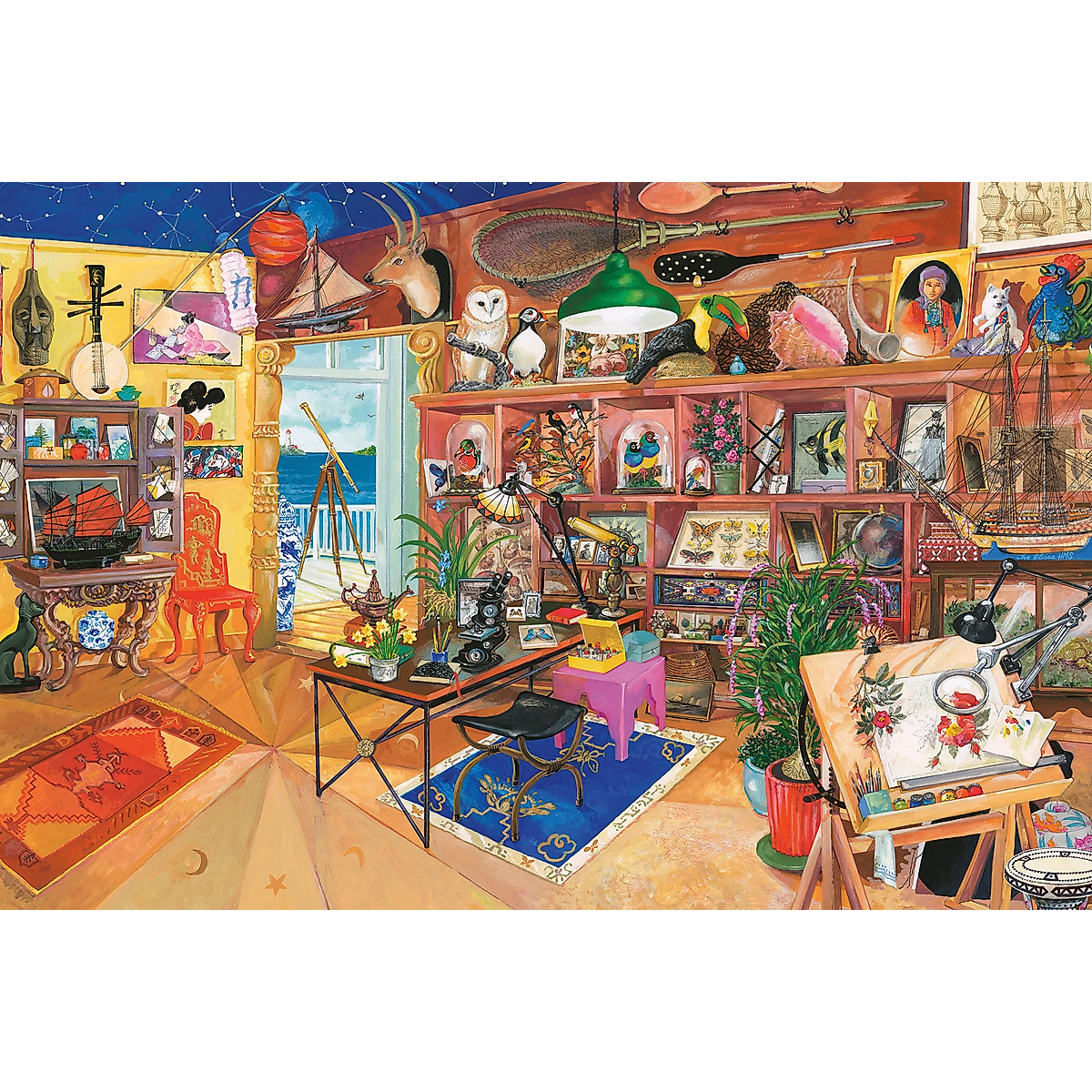 Ravensburger 3000 Piece Jigsaw Puzzle 'The Curious Collection' | Premium Quality Puzzle | Vibrant, Glare-Free Finish | Challenging Fun for Adults | FSC Certified | Perfect Interlocking Fit.