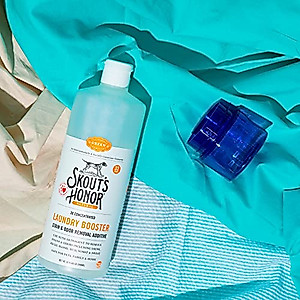 Skout’s Honor: Professional Strength Laundry Booster - Stain and Odor Removal Additive - 3x Concentrated Solution For Laundry Use - 32 oz.