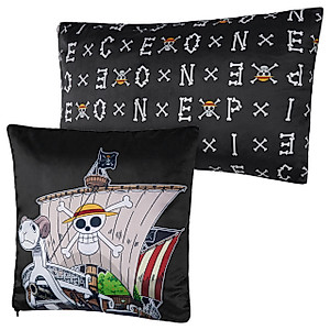 One Piece Cushion Covers - Set of 2 Home Decor 50 x 30cm and 35 x 35cm Teenagers Kids Cushions - Anime Gifts for Kids