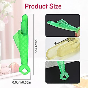 30 Pcs Sewing Machine Needle Threader Fish Type Quick Sewing Threader Embroidery Floss Automatic Sewing Craft DIY Tool