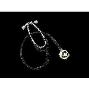 EKLA CLASSIC DUAL HEAD STETHOSCOPE, BLACK