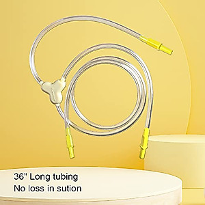 PumpMom Replacement Tubing for Medela New Pump in Style Maxflow Breast Pump, Not Original Medela Spare Breastpump Parts Tubes