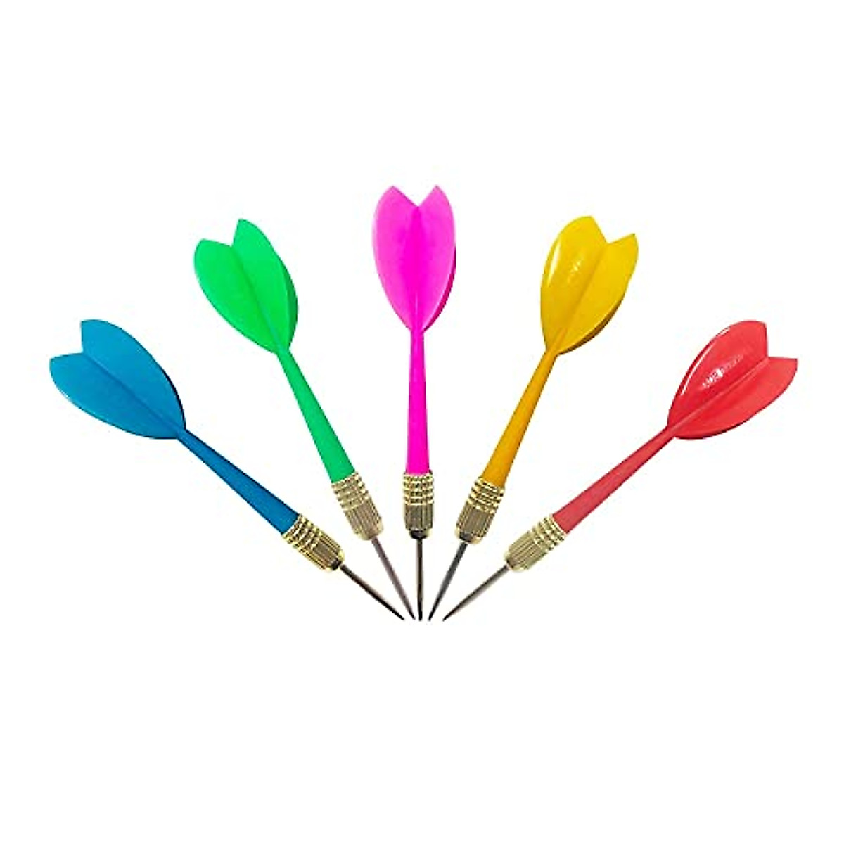 Interbusiness BBstep Steel Tip Dart Colorful Dart 15pcs 6g Assorted Color