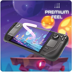 magglass Tempered Glass Designed for Steam Deck OLED/Steam Deck Matte Screen Protector (7" inch) Anti-Glare Full Coverage Guard