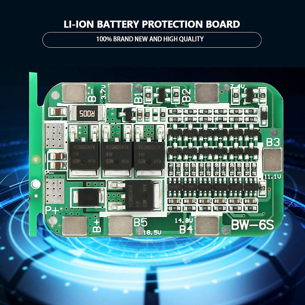 6S 15A 22V 24V Battery Board Lithium Battery Charging Board PCB Cell Board Charger Module for Li ion Cell