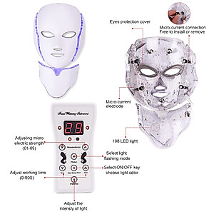 7 Colors Light Portable Face & Neck M -Ask Machine for Home Use | 7 Colors