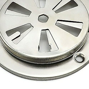 TEAMWILL 4PCS Replacement Parts -BBQ Grill Smoker Exhaust Vent Stove Air Vent Damper USA