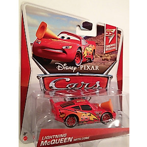 Cars 95 Lightning McQueens Lightning McQueen with Cone Die Cast Vehicle