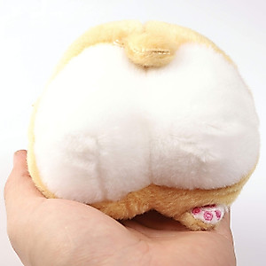 ANJUU Corgi Butt Coin Purse, Cute Corgi Butt Animal Pet Wallet with Zipper Close for Kids Girls Women Birthday Gift