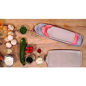 Emile Henry 16.5" x 4" Appetizer Platter | Clay