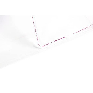 9 x 13 Inch Clear Apparel Bags Self Seal Flap for T-shirt,Clothes,Party Wedding Gift Bags (100)