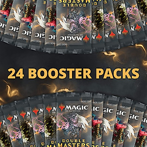 Magic: The Gathering Double Masters Draft Booster Box | 24 Packs (360 Cards) | 1 Box Topper