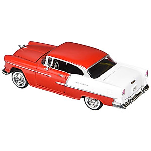 1955 Chevy Bel Air, Red - Showcasts 73229-1/24 Scale Diecast Model Toy Car, but NO Box