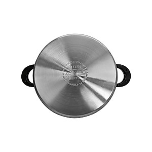 Stainless Steel 14" Low Pot Cookware 14 Qt Pots Pan Cooking